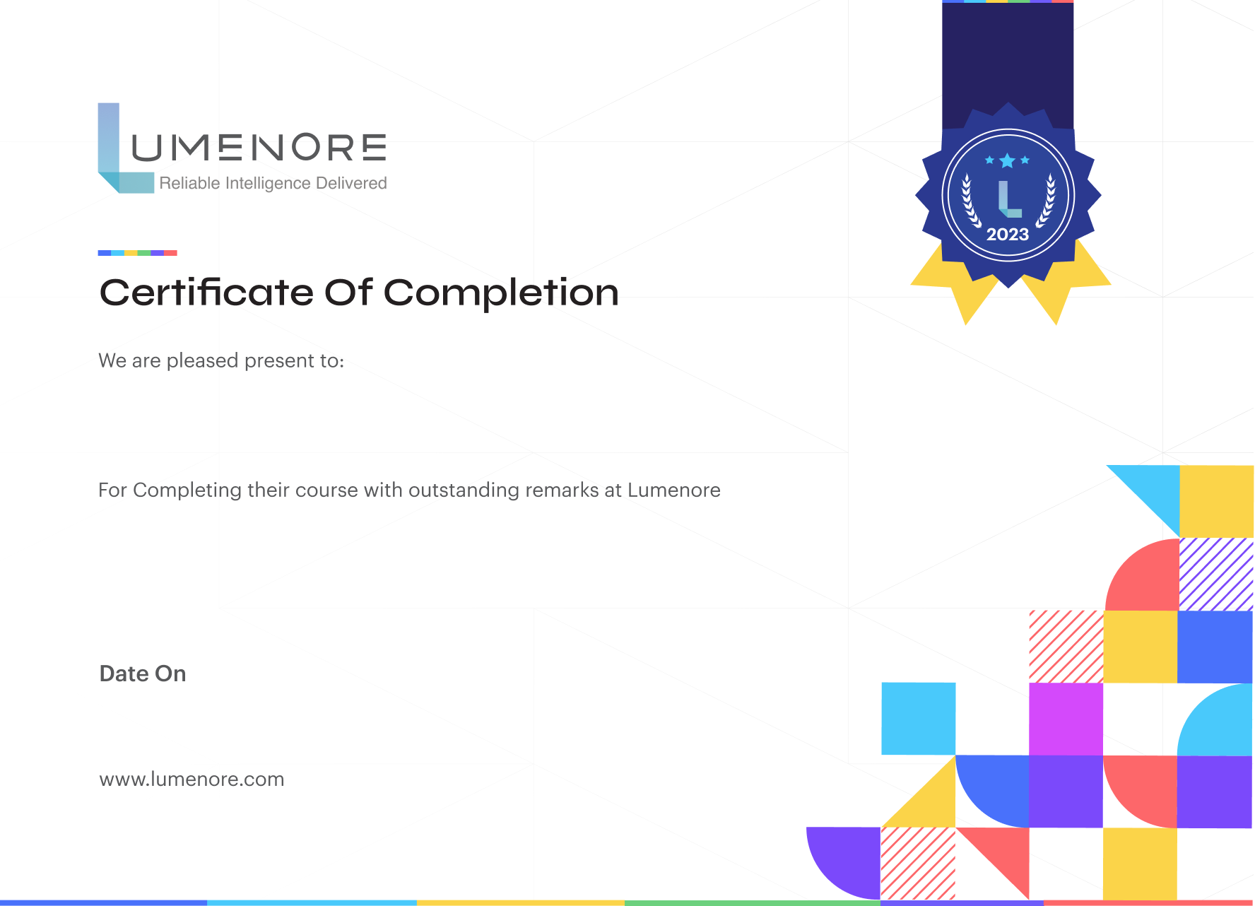 lumenore-certificate-new – Lumenore Learning Portal